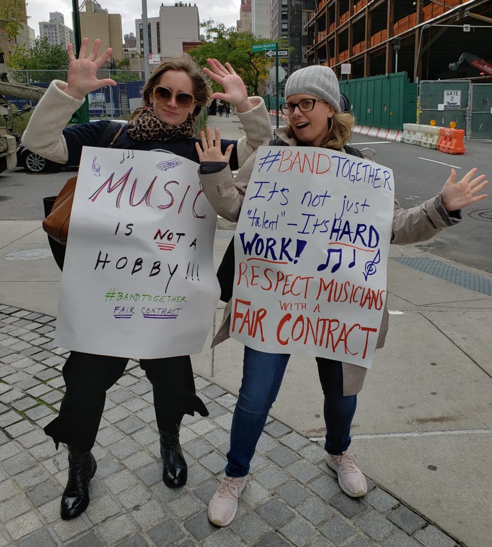 Musicians Protest Outside National Broadcasters’ Streaming Summit ...