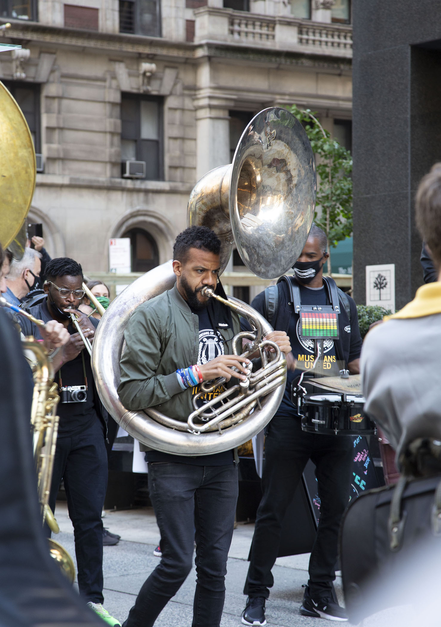 TV Musicians Rally & March through Times Square to Demand a Fair ...
